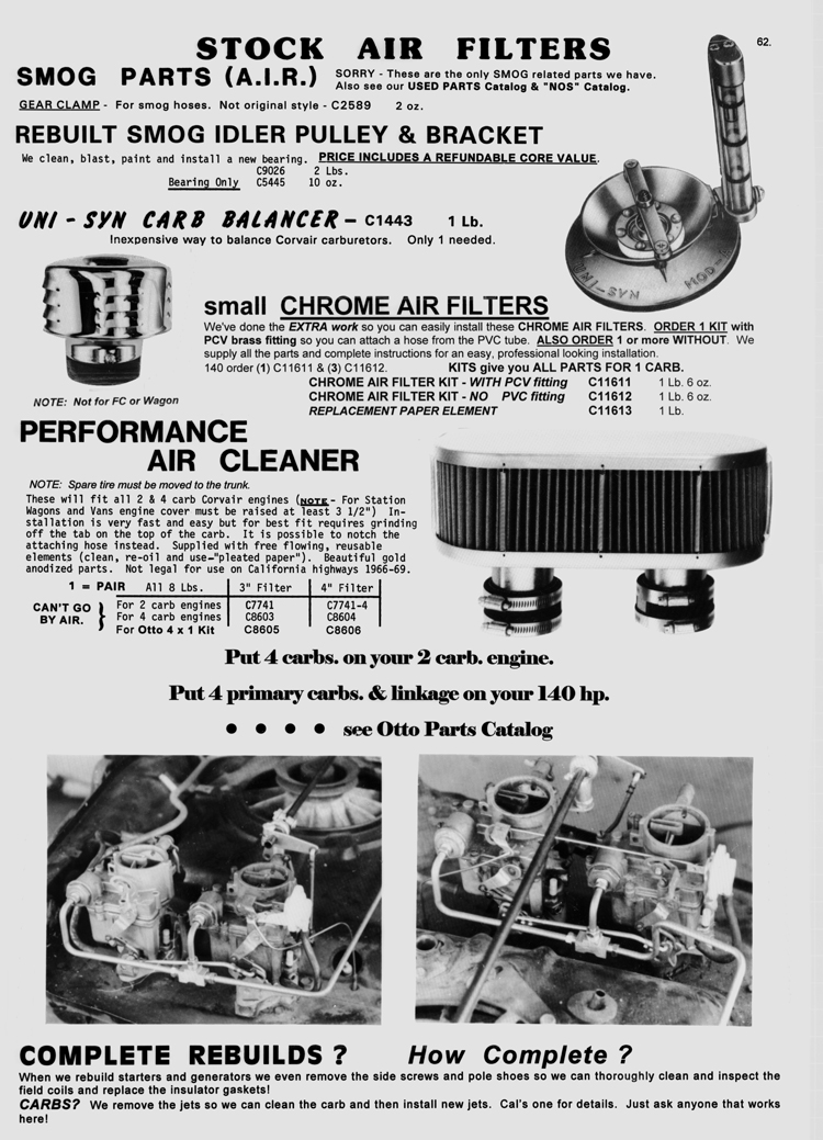Corvair Fuel Injection EFI Pictures, American Pi